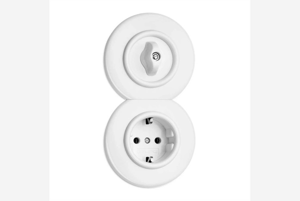 THPG duroplasta rāmi apaļš, 1 taisna mala|Juheko - Tekstila kabeļi un apgaismojuma piederumi